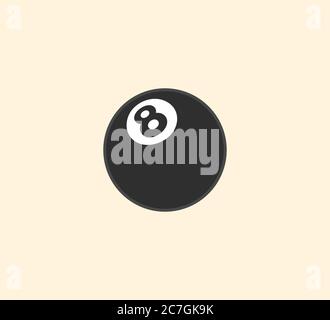 Billiard eight ball Stock Vector Image & Art - Alamy