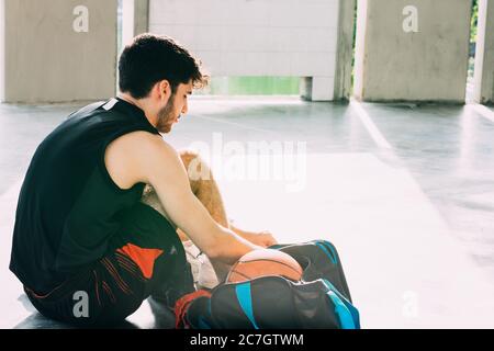 Ready to play basketball Stock Photo - Alamy
