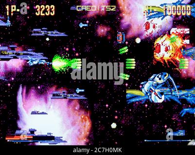 Hyper Duel - Sega Saturn Videogame - Editorial use only Stock Photo - Alamy