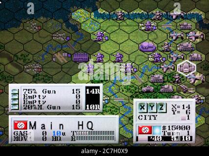 Iron Storm - Sega Saturn Videogame - Editorial use only Stock Photo - Alamy