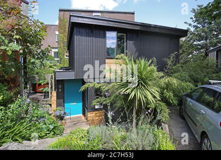 Walters Way, Honor Oak, London. Self-built, timber-framed houses ...
