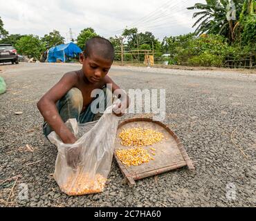 Jia Bharali river of Assam in Nameri national park India Stock Photo ...