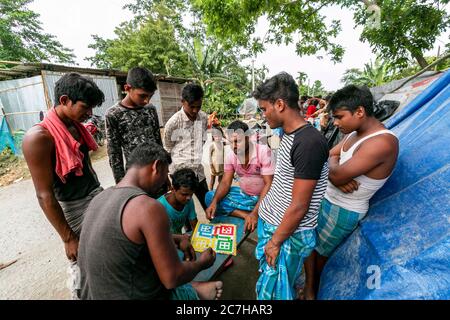 Jia Bharali river of Assam in Nameri national park India Stock Photo ...