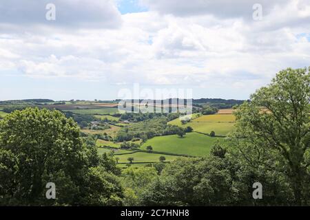 Musbury Castle iron-age hill fort, Devon, England, Great Britain ...