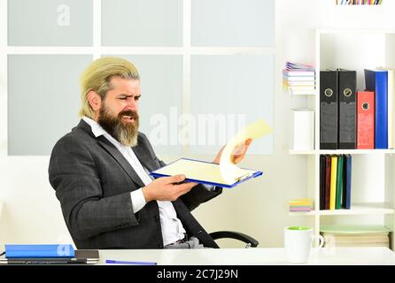 Working day. CEO has to be moral leader of company. Manager solving ...