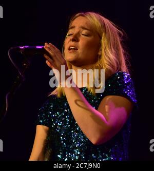 Folk singer Kitty Macfarlane performs at the Chapel Arts Centre, Bath, Somerset, UK. November 7 ...