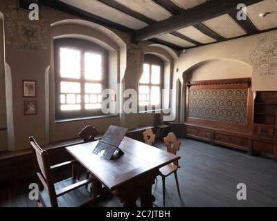 Melanchthon House, inside, Lutherstadt Wittenberg, UNESCO World ...