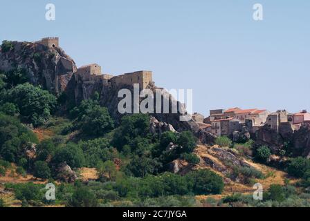 Medieval castle of Sperlinga, Sicily - Italy Stock Photo - Alamy