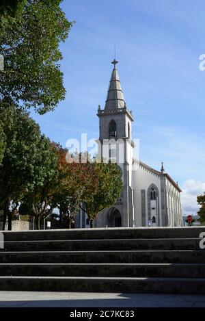 Igreja Nova de Sao José in Fafe, Portugal. The church was designed by ...