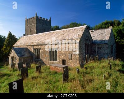The redundant St. Petrock's Church, Parracombe, Devon Stock Photo - Alamy