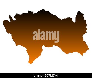 Map of Junin Stock Photo - Alamy