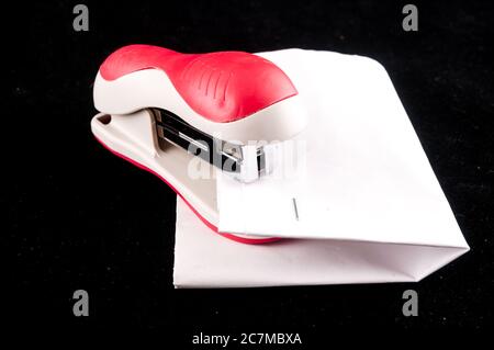 Picture of a New Paper Stapler Tool Stock Photo - Alamy