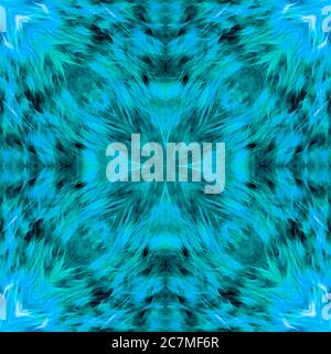 Computer graphics, pattern - kaleidoscope, seamless surreal magical ...