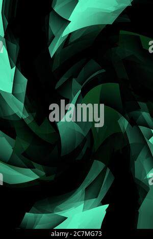 Rounding frame blue and green art texture raster image digital creation ...