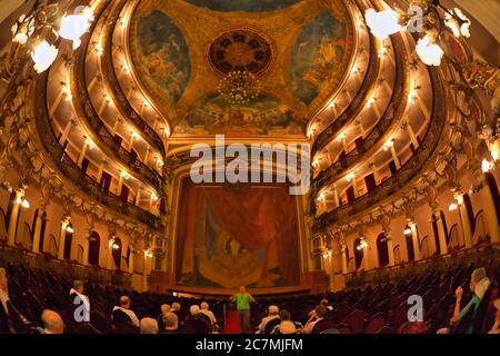 Inside Opera House, Manaus, Amazonas, Brazil, South America Stock Photo ...