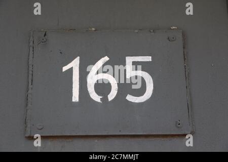 House number 165 in the city of Clamart, France Stock Photo - Alamy