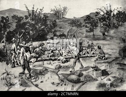 Philippine revolution, spanish Philippine War. Military operations in ...