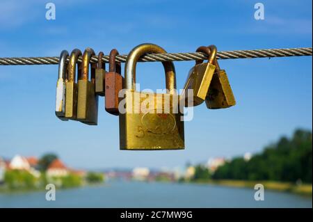 Background of romantic love relationship lock Stock Photo - Alamy