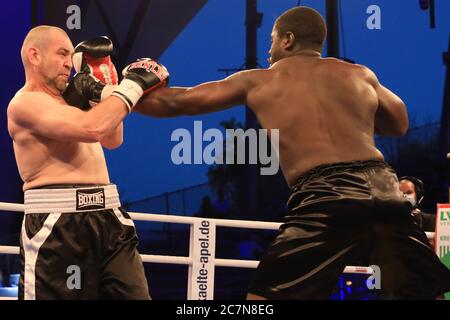 Magdeburg, Germany. 18th July, 2020. Boxing: SES' open-air heavyweight ...