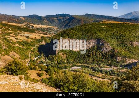 landscape of Lorri region province near Hnevank Armenia eastern Europe ...