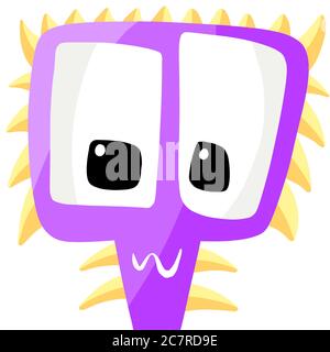 Collection of Mini Monster Fictional Imaginary Characters Cartoon Stock ...