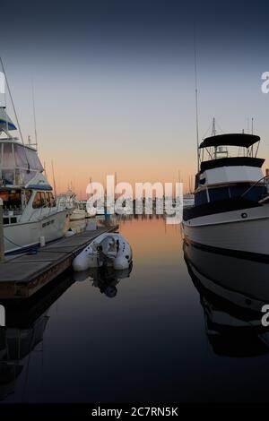 King Harbor Marina, Redondo Beach, Los Angeles County, California, USA ...