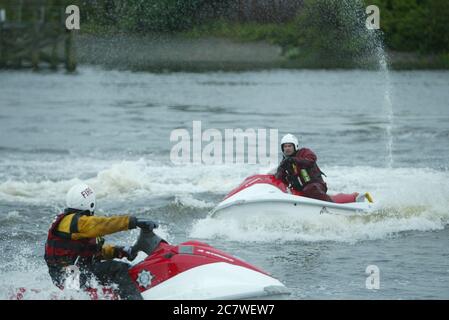 Scottish Fire & Rescue, Jet Ski Stock Photo - Alamy