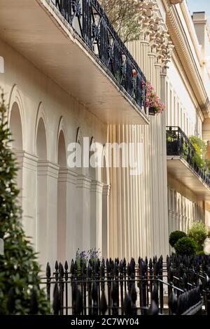 Chester Terrace is one of the neo-classical terraces in Regent's Park ...