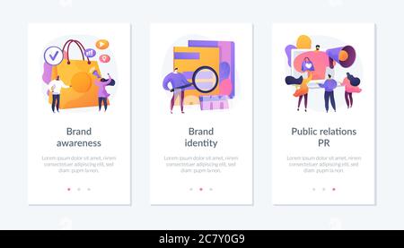 Brand Reputation Icon. Branding, Recognition, Positioning. Editable ...