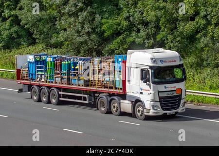 Air Liquide bottled gases, Haulage delivery trucks, lorry ...