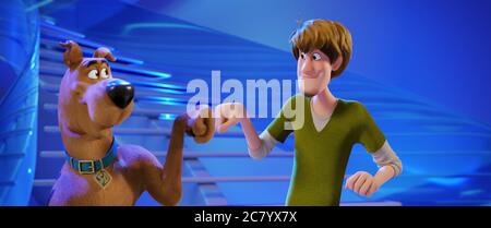 Scoob! (2020) directed by Tony Cervone and starring Frank Welker ...