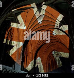 flag of St Albans, United Kingdom, England Stock Photo - Alamy