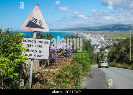 Steep,road,street,at,incline,decline,steep,steepness,of,25%,.Photograph ...