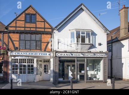 Cobham village, High Street, Surrey, England, UK Stock Photo - Alamy