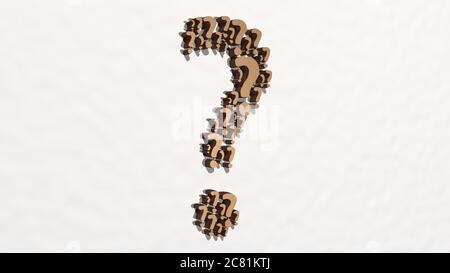 2d illustration question mark background Stock Photo - Alamy