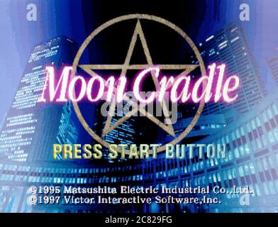 Moon Cradle - Sega Saturn Videogame - Editorial use only Stock Photo ...