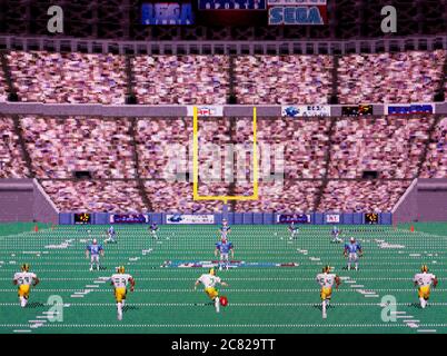 NFL '97 - Sega Saturn Videogame - Editorial use only Stock Photo - Alamy