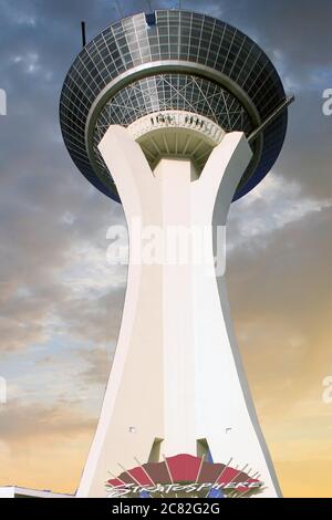 The STRAT Hotel, Casino & SkyPod in Las Vegas, Nevada, USA Stock Photo ...