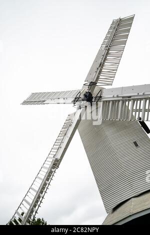 Oldland mill windmill, post mill with single storey roundhouse, Keymer ...