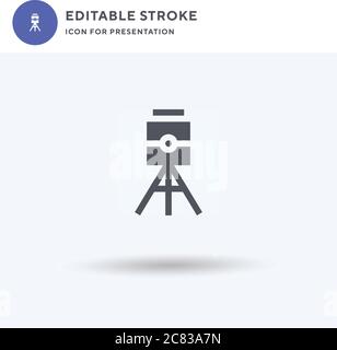 Engineering logo with a theodolite Stock Vector Image & Art - Alamy