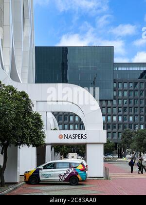 CAPE TOWN, SOUTH AFRICA - Jul 04, 2020: The Media 24 building on ...