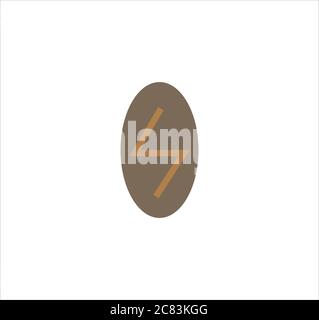 Illustration of the Sowulo Viking rune symbol isolated on a white ...