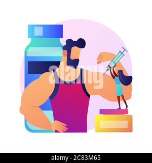 Synthol injection vector concept metaphor Stock Vector Image & Art - Alamy