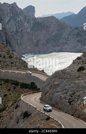 Dramatic Cliffs In Mallorca Stock Photo - Alamy