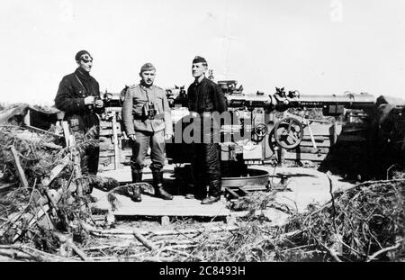 WW2 second world war, aereal defence, Flak Unit in Dorbaum, Munster ...