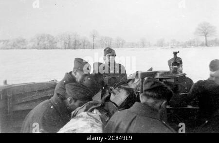 WW2 second world war, aereal defence, Flak Unit in Dorbaum, Munster ...