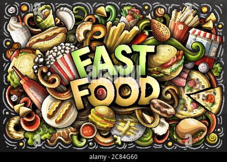 Illustration of spring colorful doodles item Stock Vector Image & Art ...