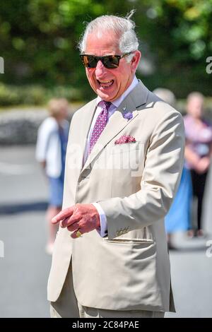 The Prince of Wales during a visit to St Mellitus College, St Paul's ...