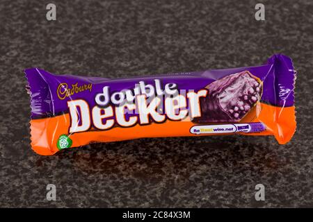 Double Decker Chocolate Bar Stock Photo - Alamy