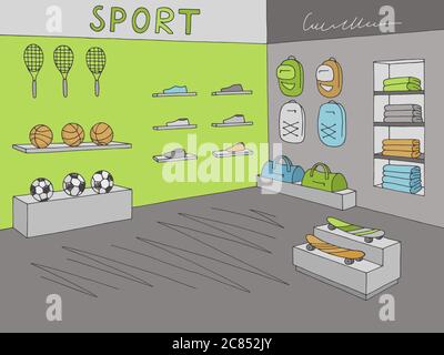 Vector illustration of sport shoes design isolated Stock Vector Image ...
